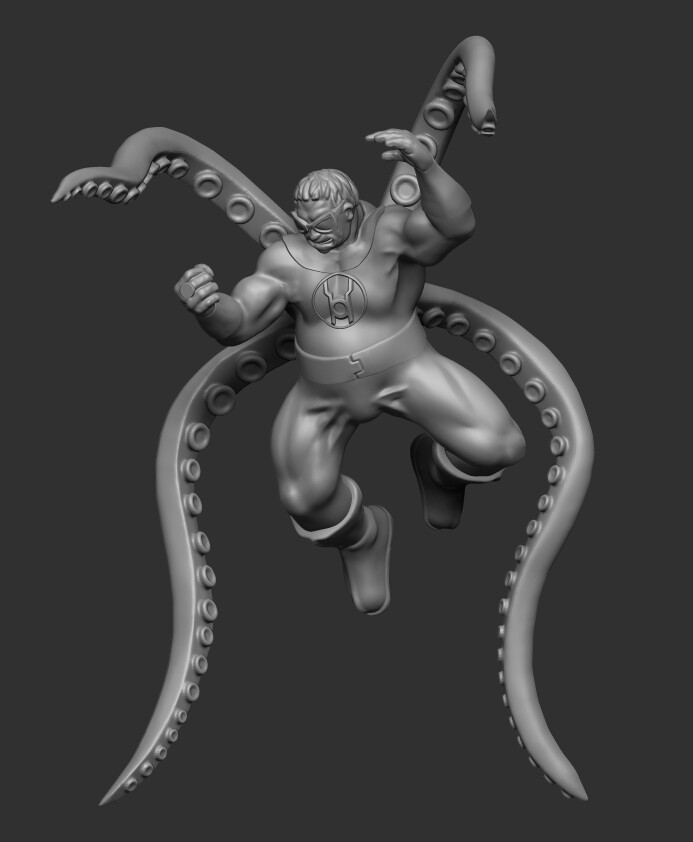 ArtStation - Red lantern doc oc