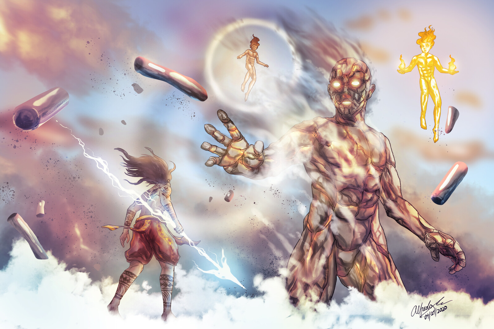 Alfred Ismael Galaroza - The Visayan Gods