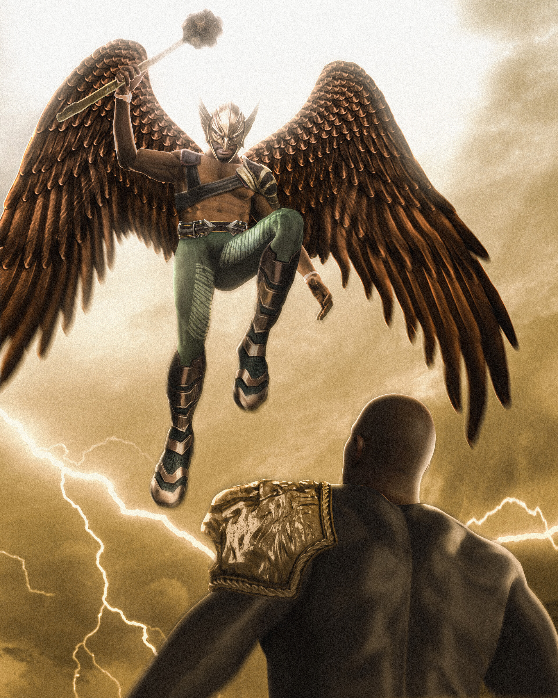 ArtStation - Enter Hawkman