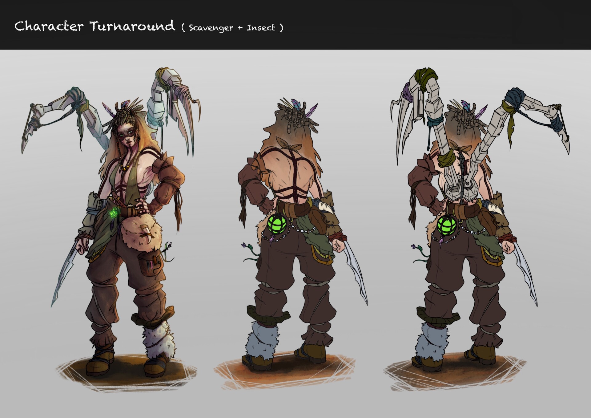 Ruth São Pedro Sánchez - Horizon: Zero Dawn Character Design