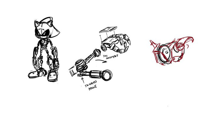 Kylle Albao - Mega Metal Sonic Ref Study