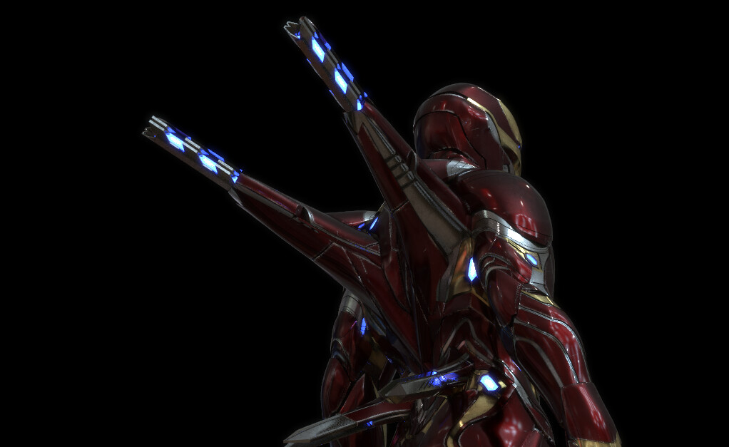 Jackson Omlid - Iron Man Mark 50 Armour (with Nanotech)
