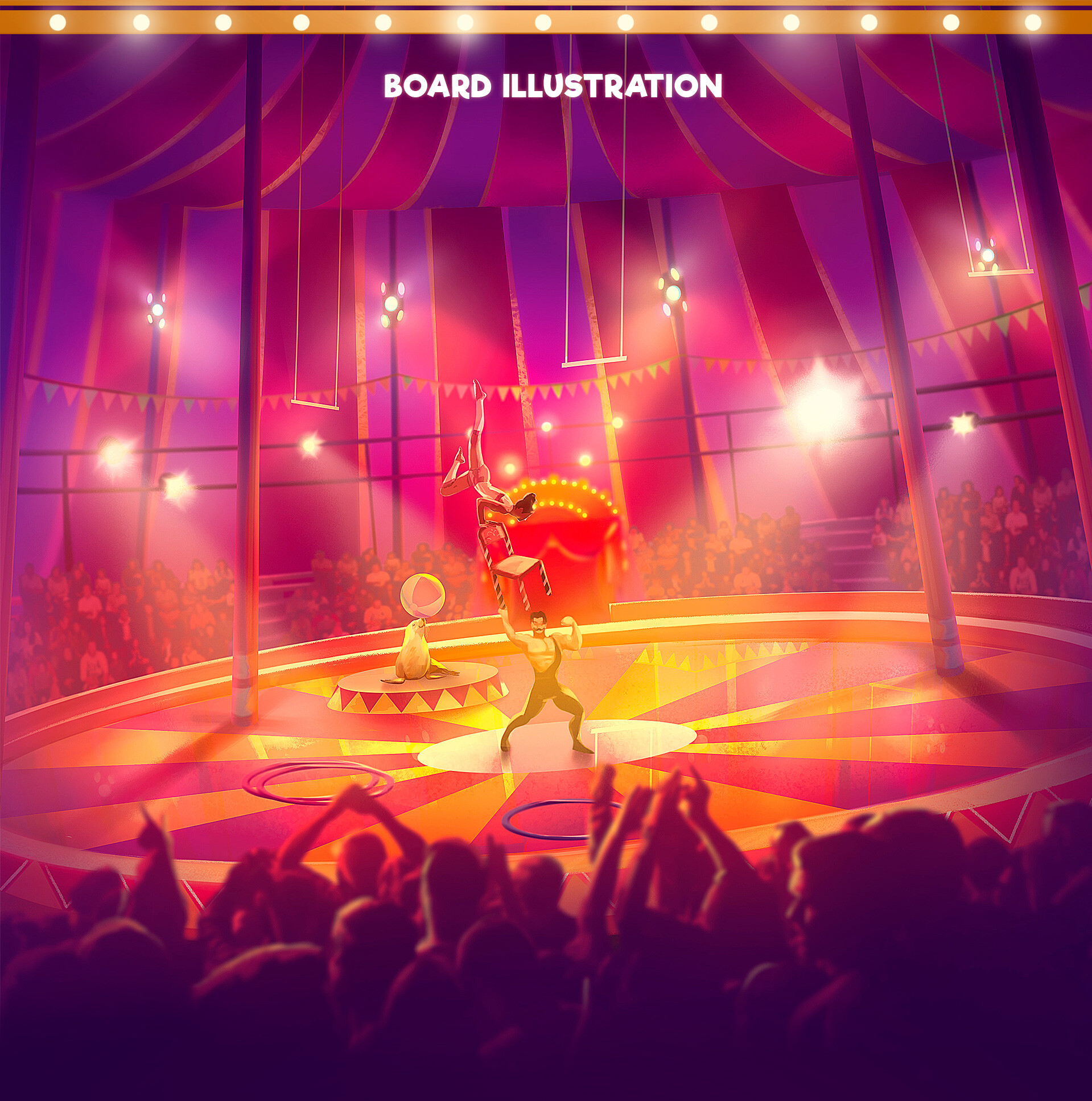 Davi Hammer - Circus . Board Game