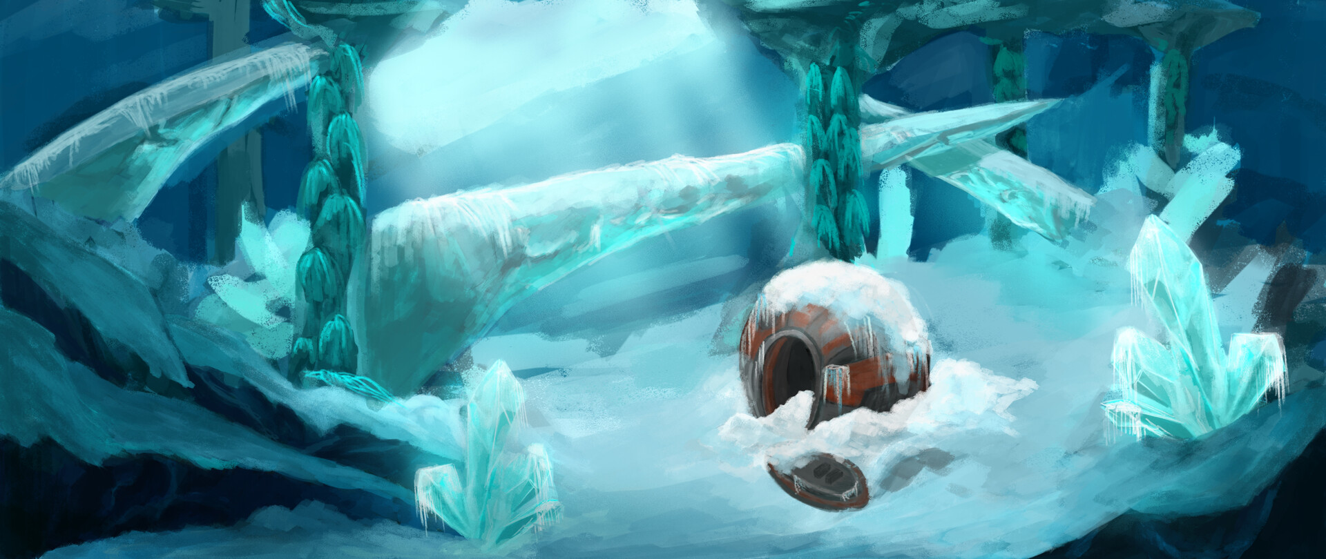 ArtStation - Pod Crash