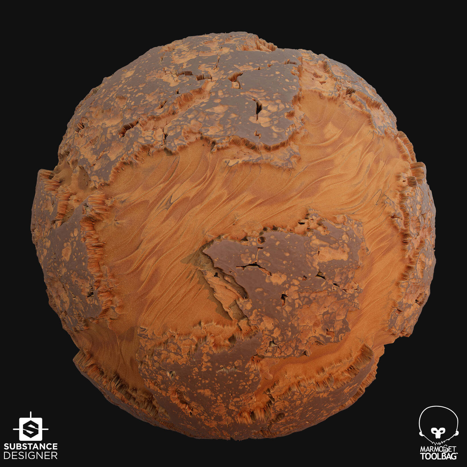 Daniel Püerta - Desert Bedrock Material