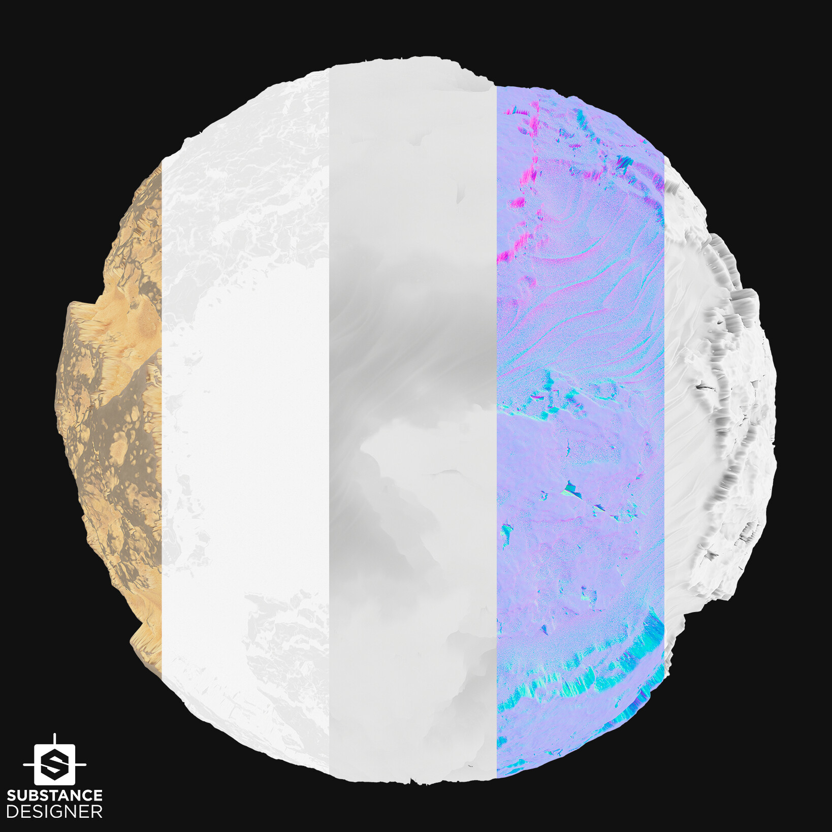 Daniel Püerta - Desert Bedrock Material