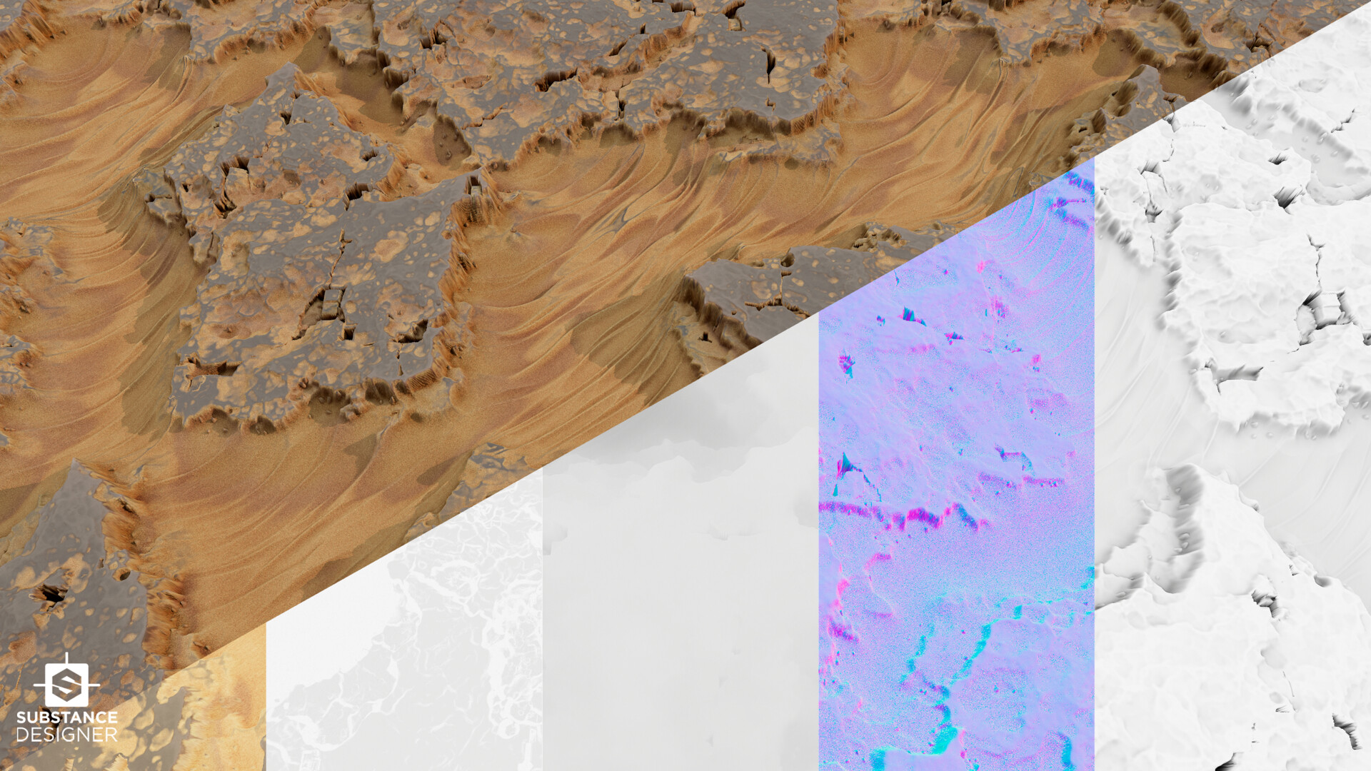 Daniel Püerta - Desert Bedrock Material