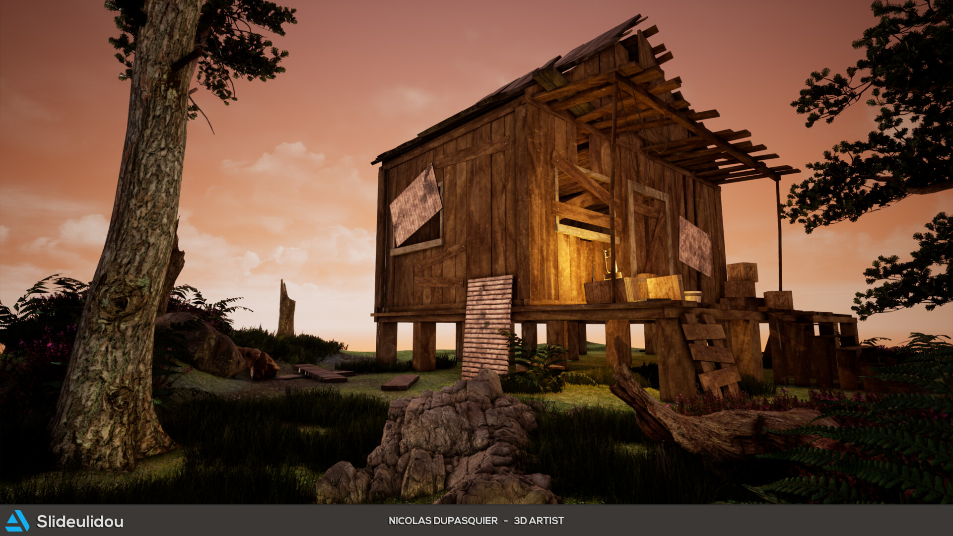 Nicolas DUPASQUIER - Old House - Unreal 4 Scene