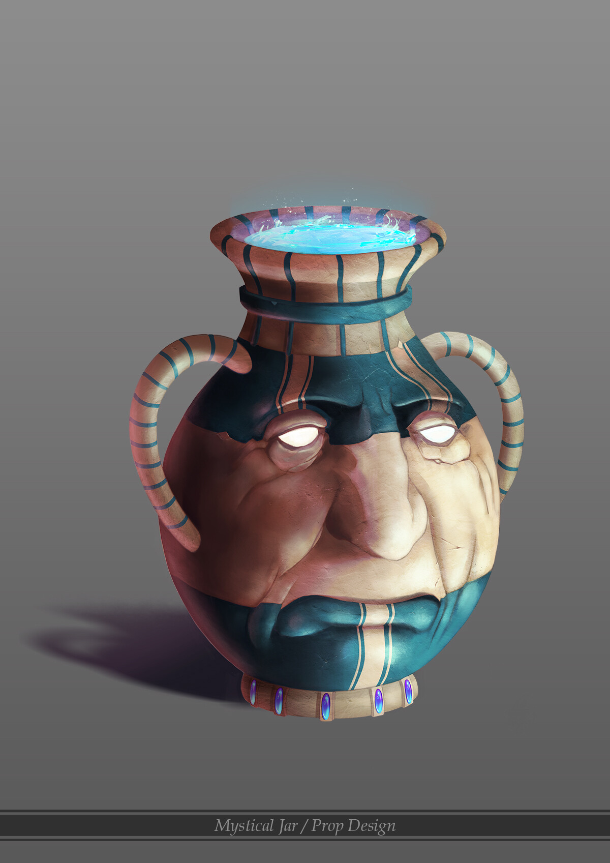 ArtStation - Mystical Jar - Prop Design