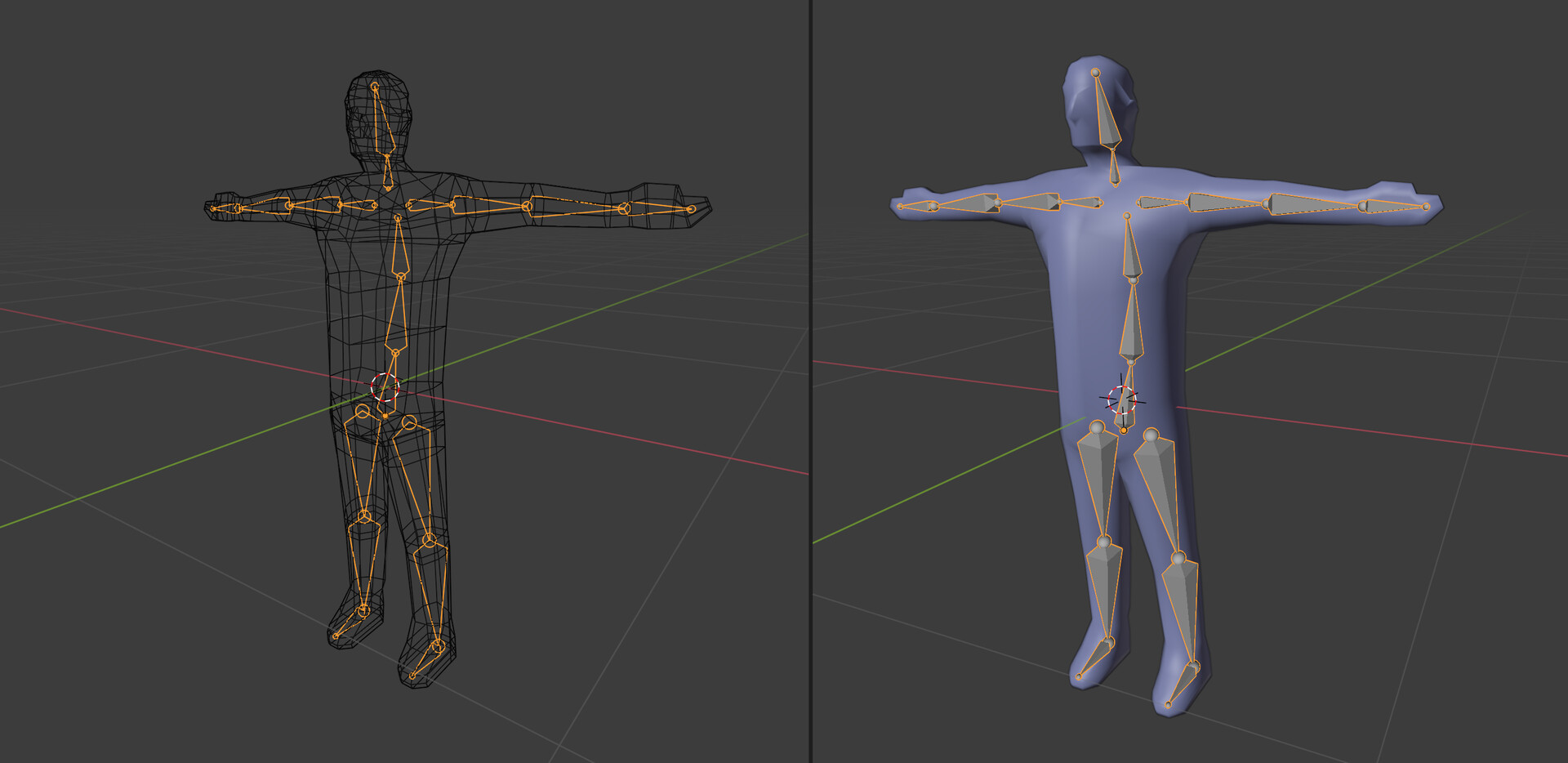 ArtStation - Low poly character rigging