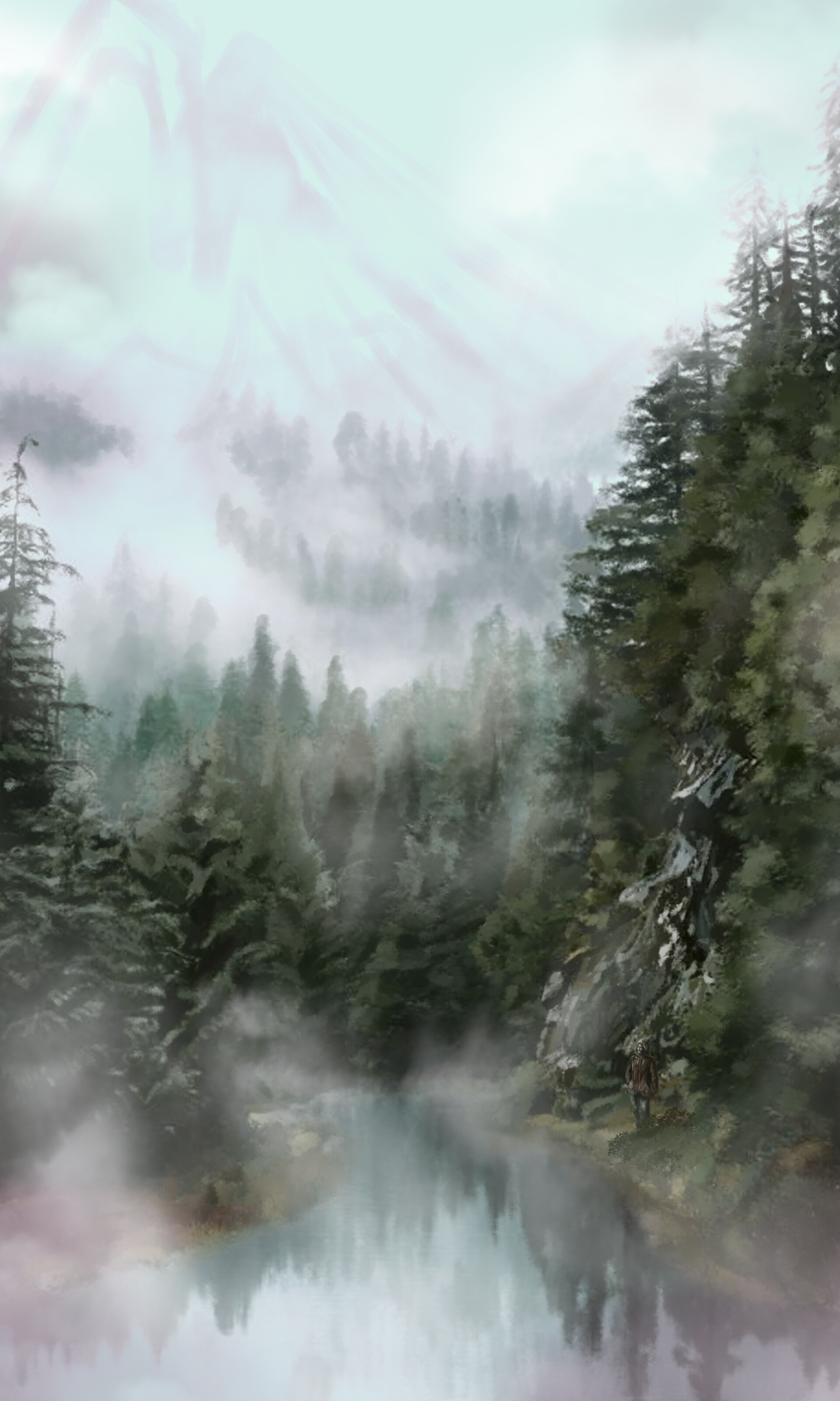 ArtStation - Creature of fog