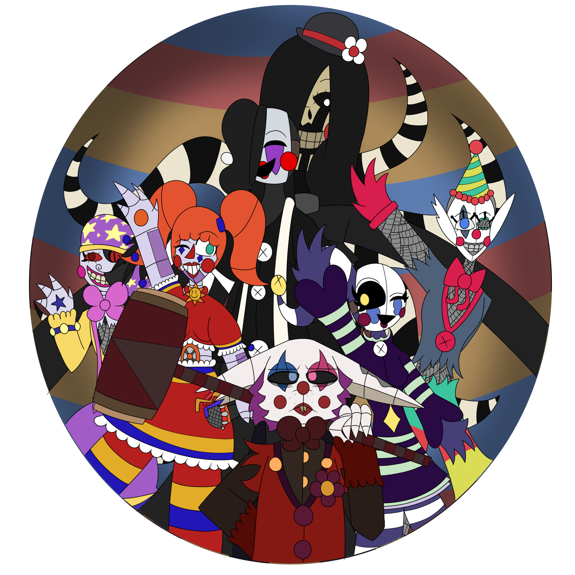 NyanCreeperPony ... - Clowns, Mimes, Jesters and Goofs