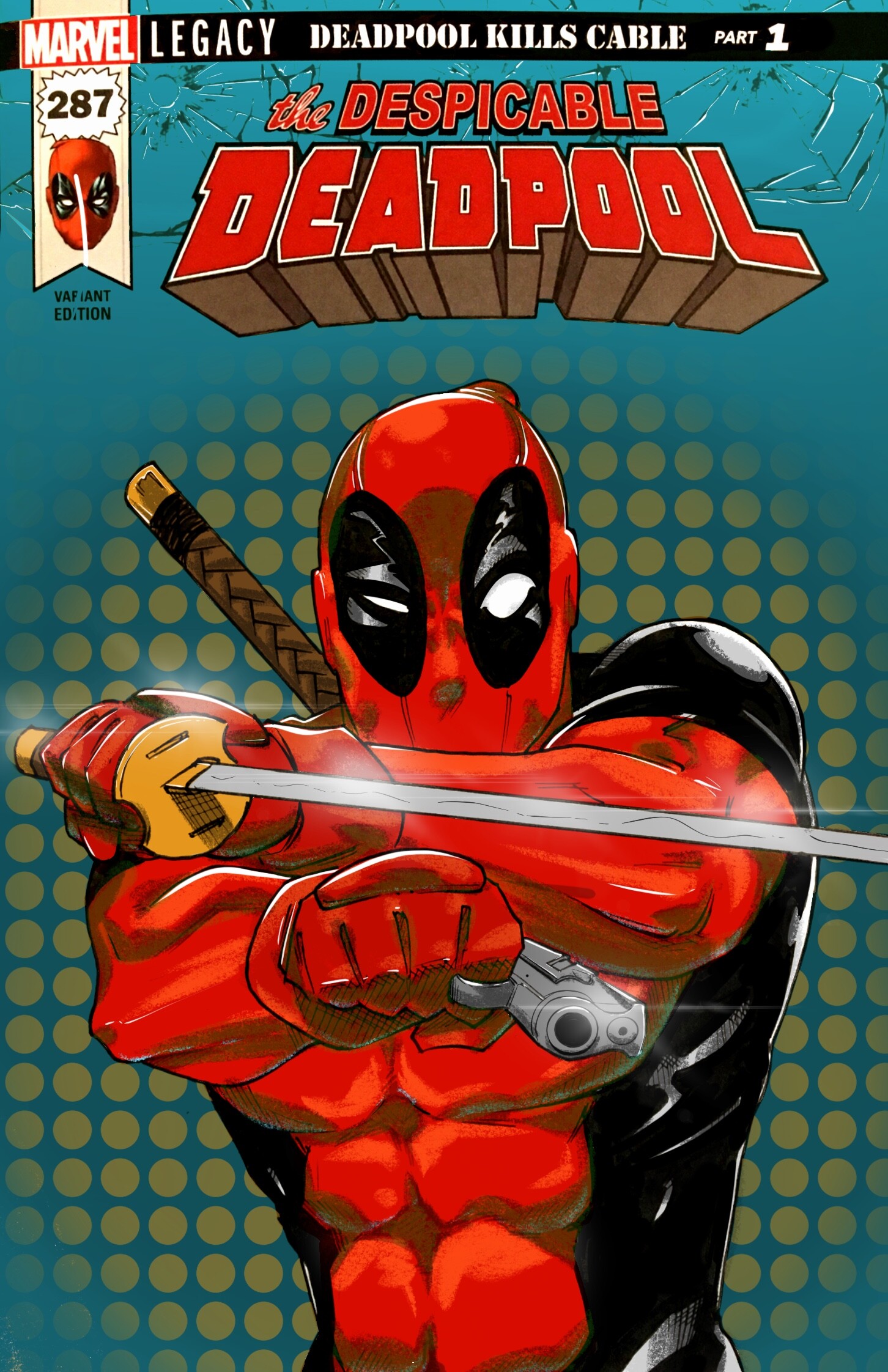 ArtStation - Deadpool Cover