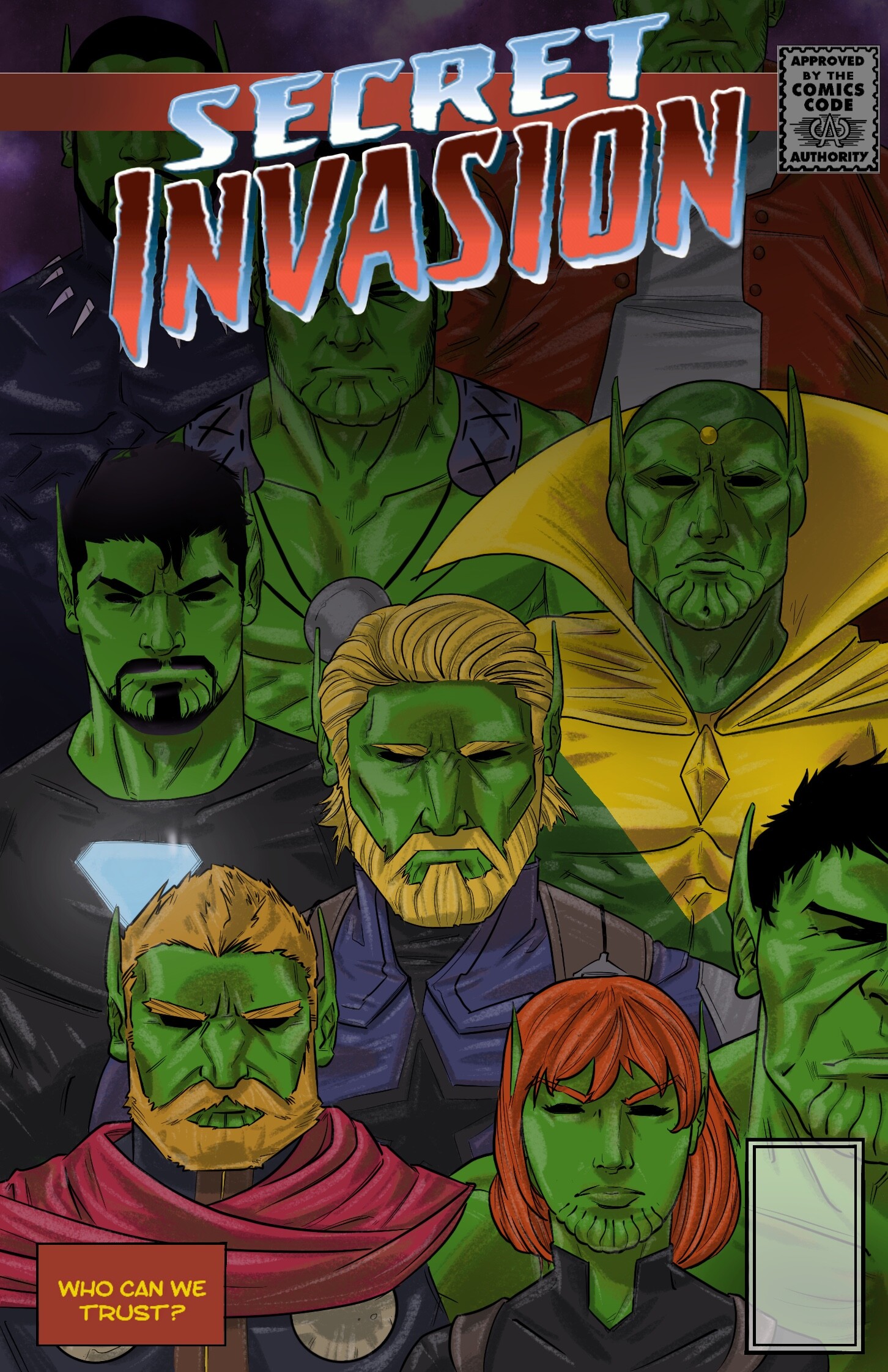ArtStation - Secret Invasion Cover