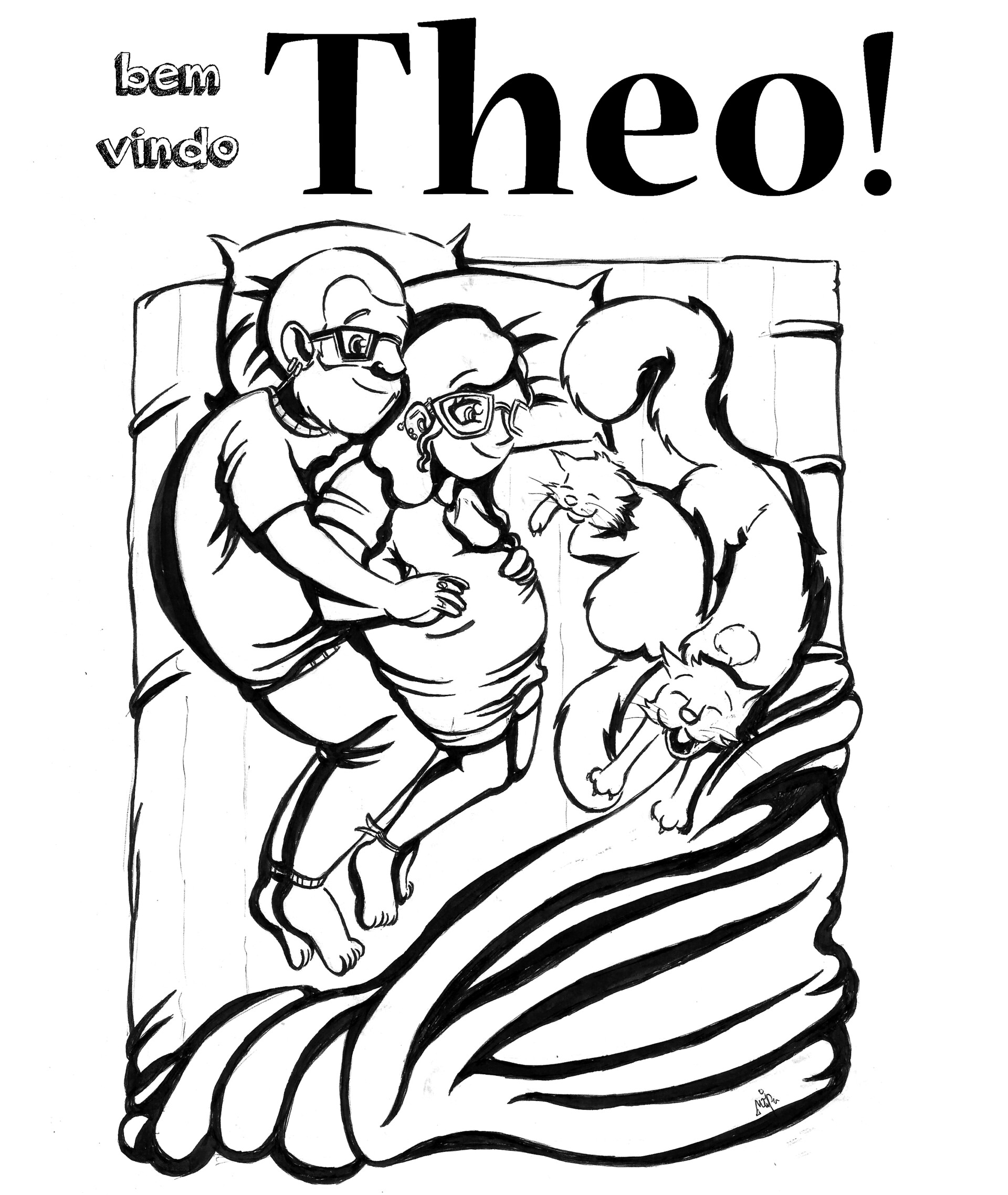 theo coloring pages