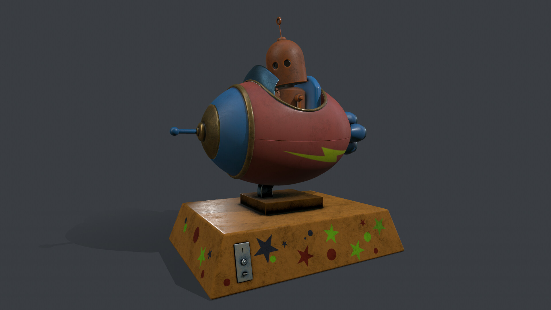 ArtStation - 3D Rocket