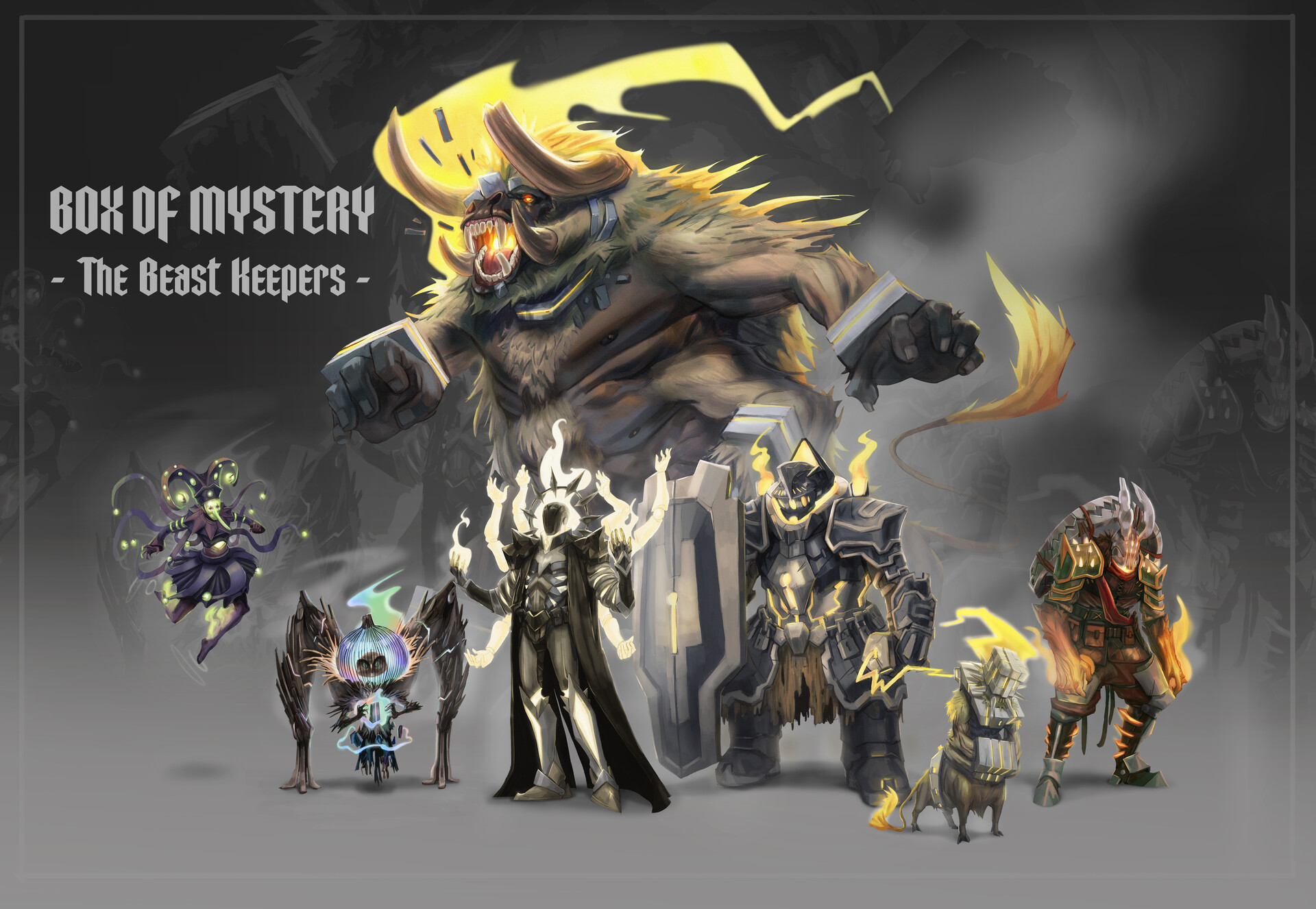 ArtStation - Box of the Mystery Challenge - Beast Keepers