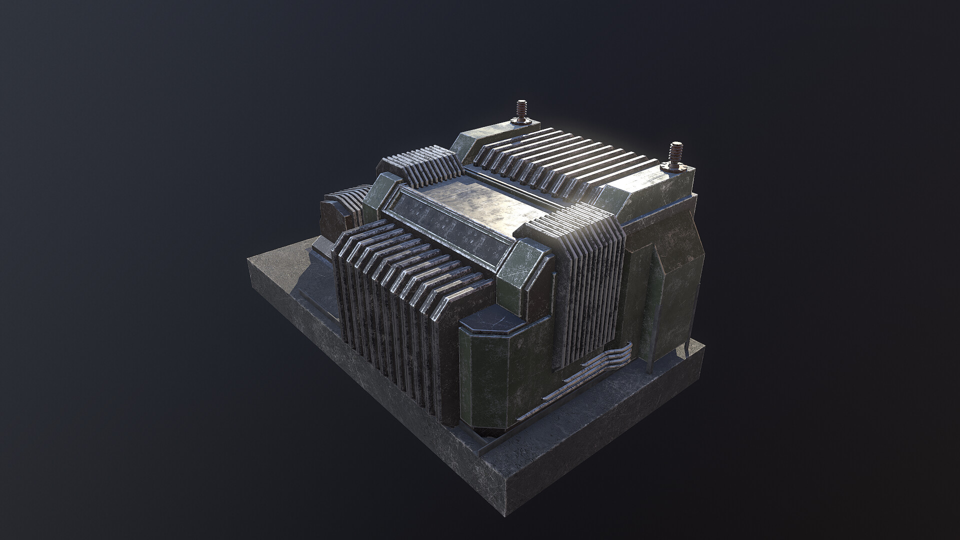 ArtStation - Rusty machine