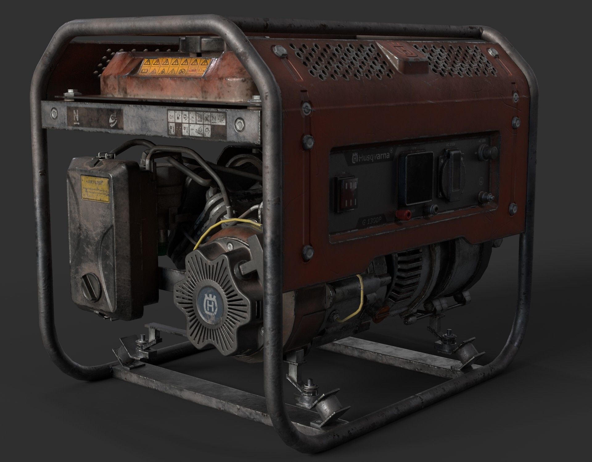 ArtStation - Generator_Weathered look