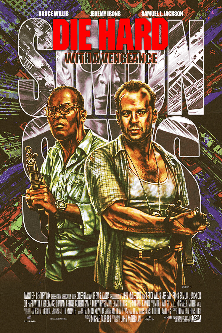 die hard 3 poster