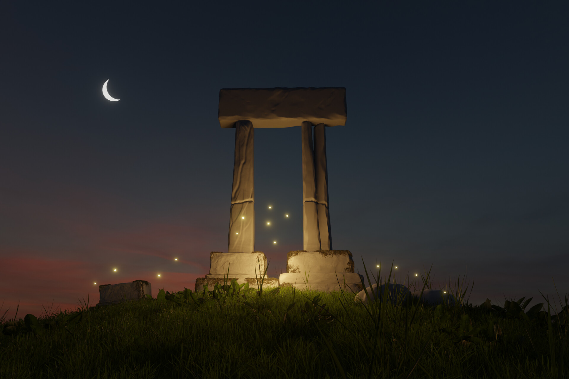 ArtStation - Firefly Night