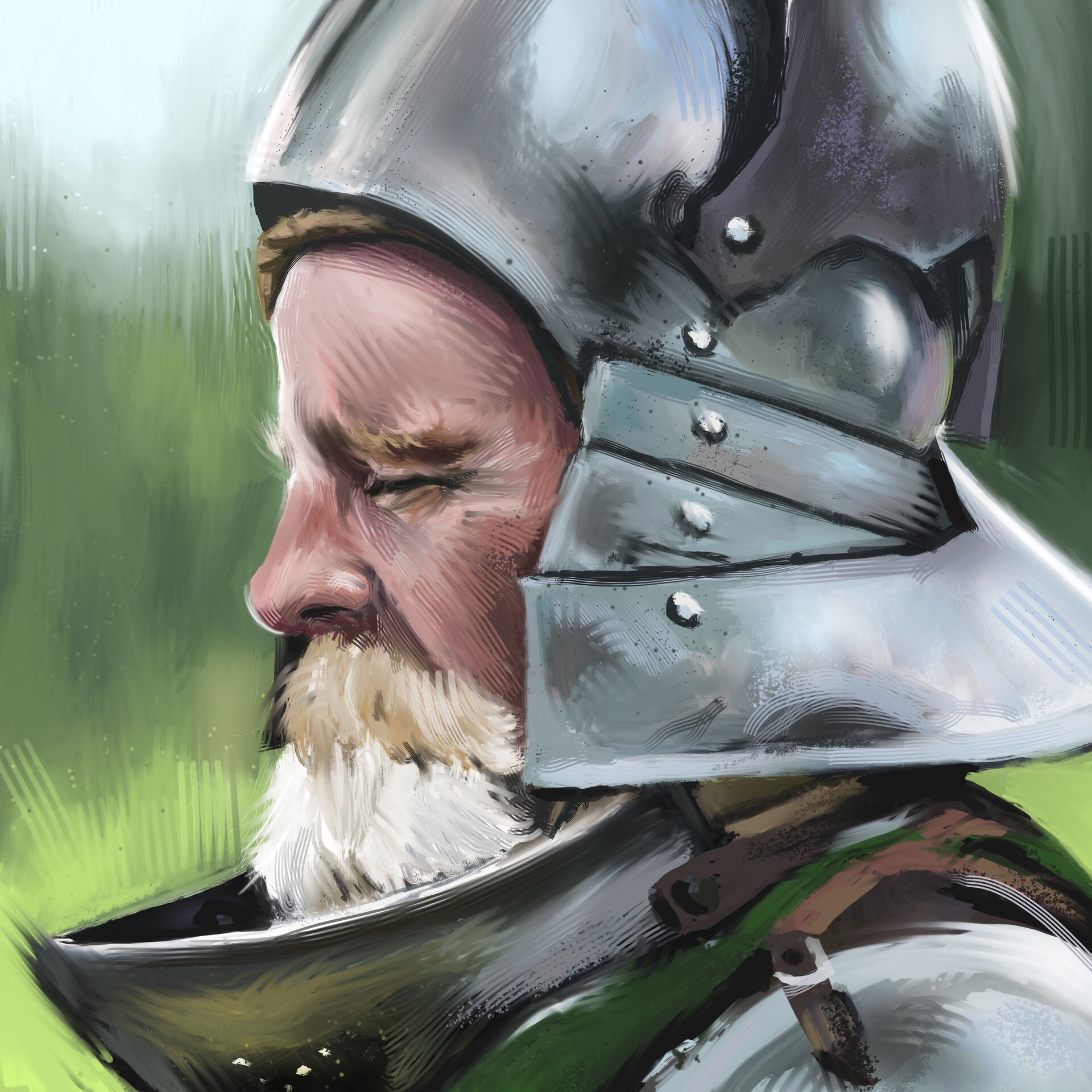 ArtStation - Old knight