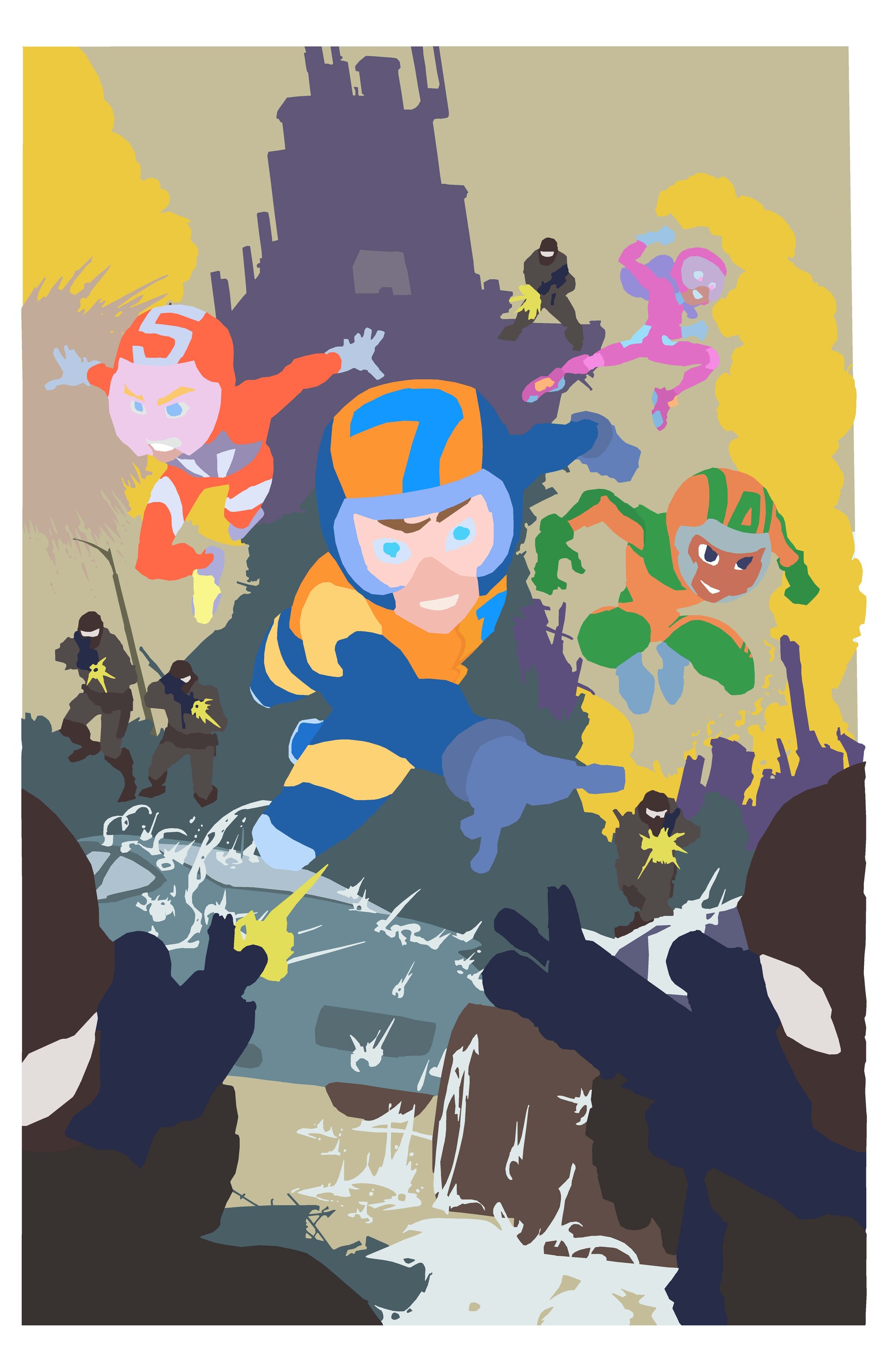 ArtStation - Kids Motors - Color Flats