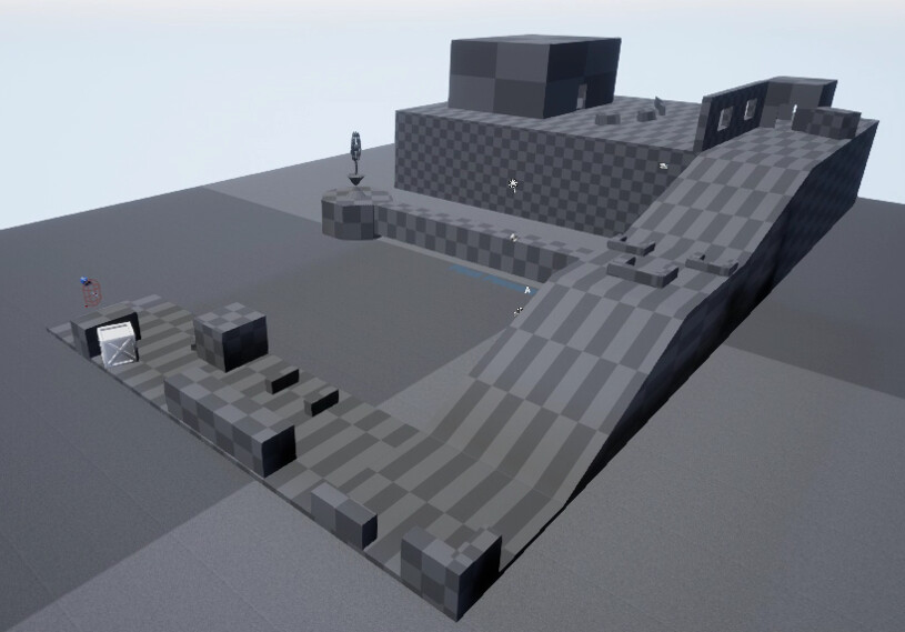 ArtStation - UE4 whitebox level