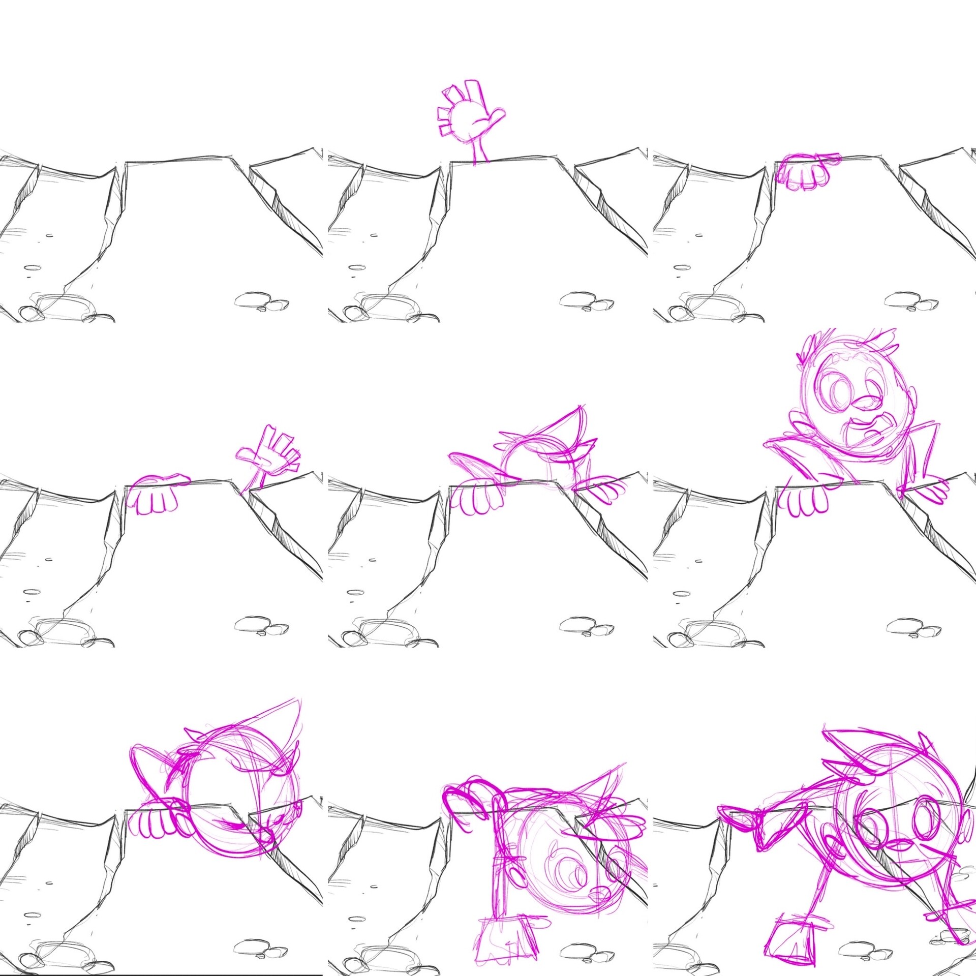 ArtStation - Storyboard panels scene 2