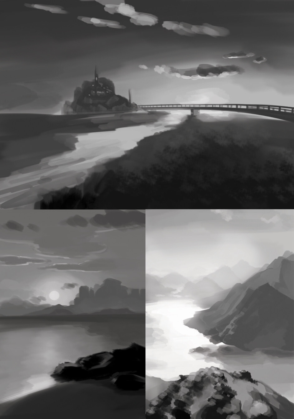 Kurmja Illust Sunrise And Sunset