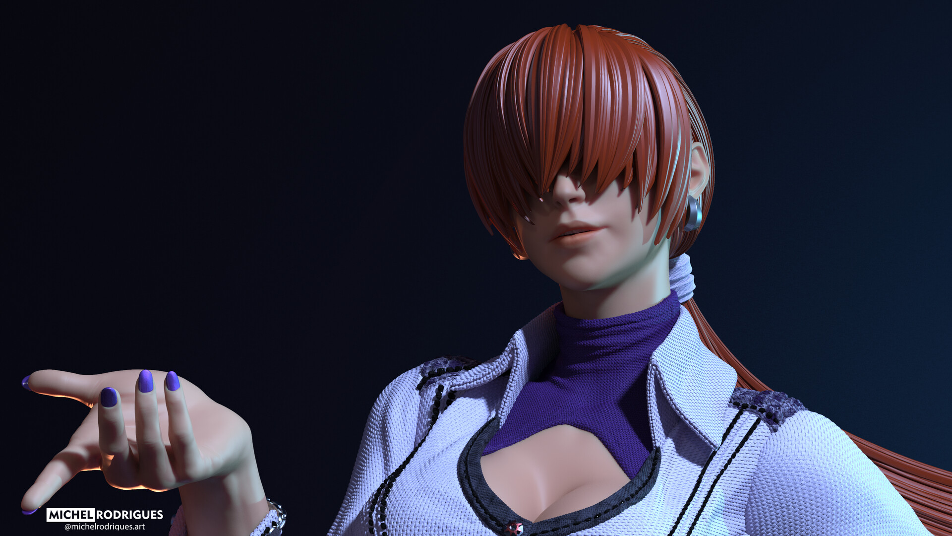 ArtStation - Shermie - The King of Fighter