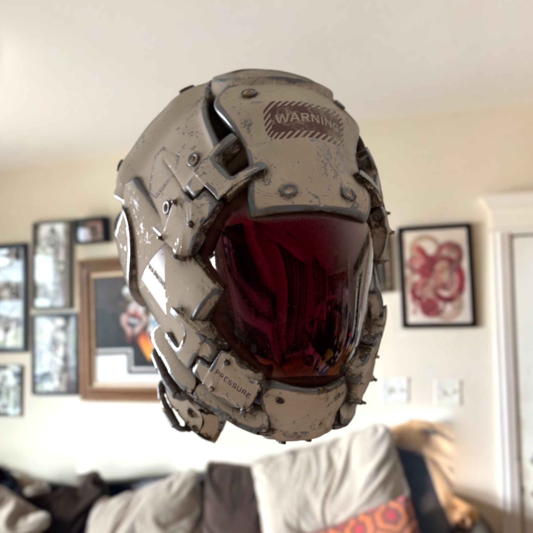 Evan Hedges - Sci-Fi Helmet