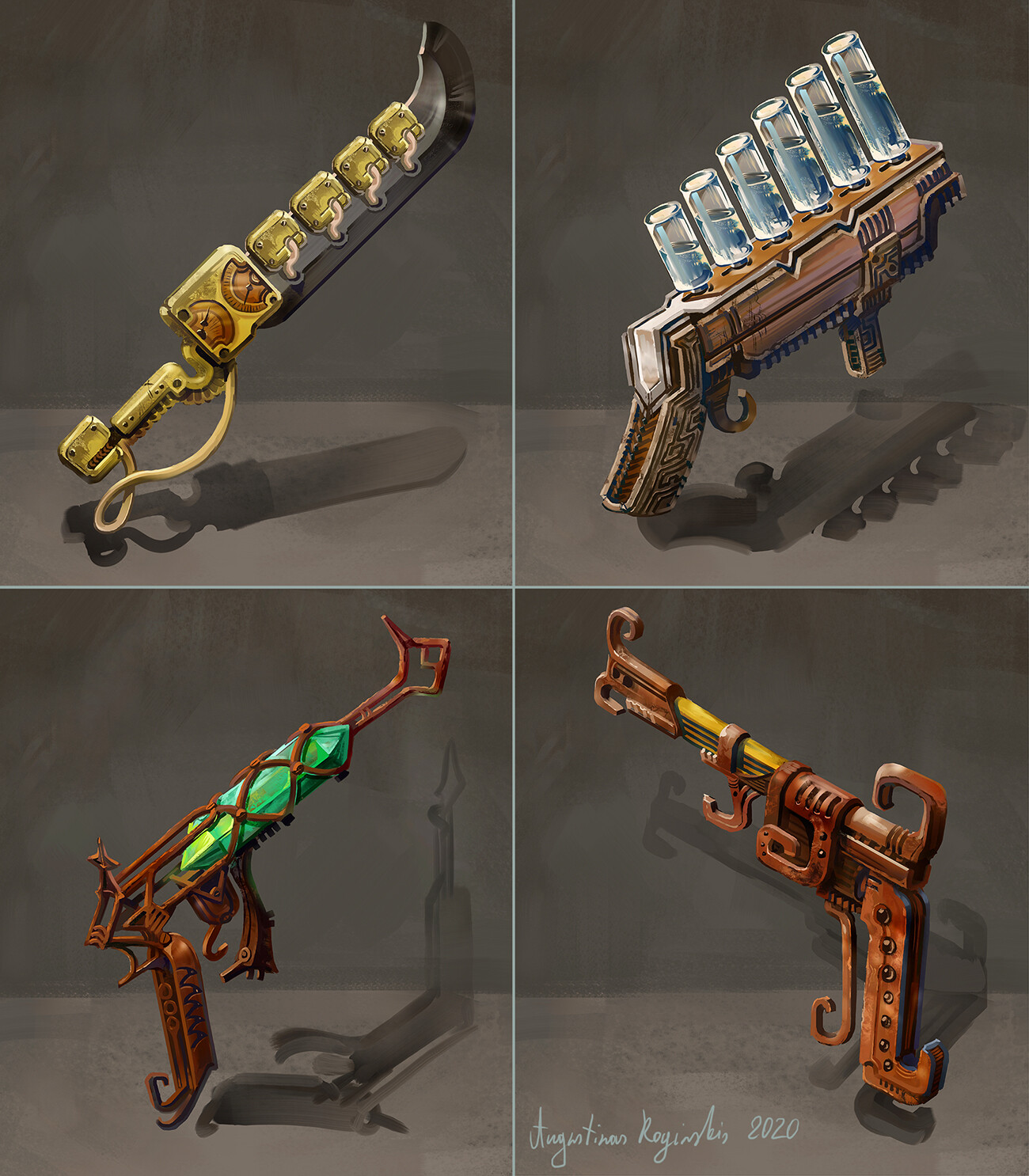 Steampunk Weapons