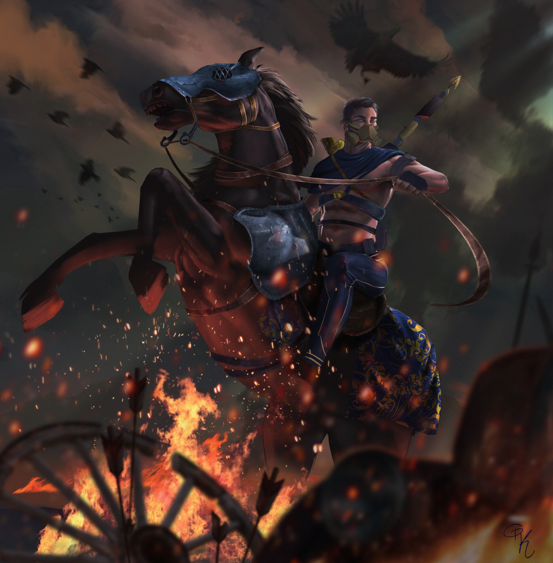 ArtStation - Byzantium soldier