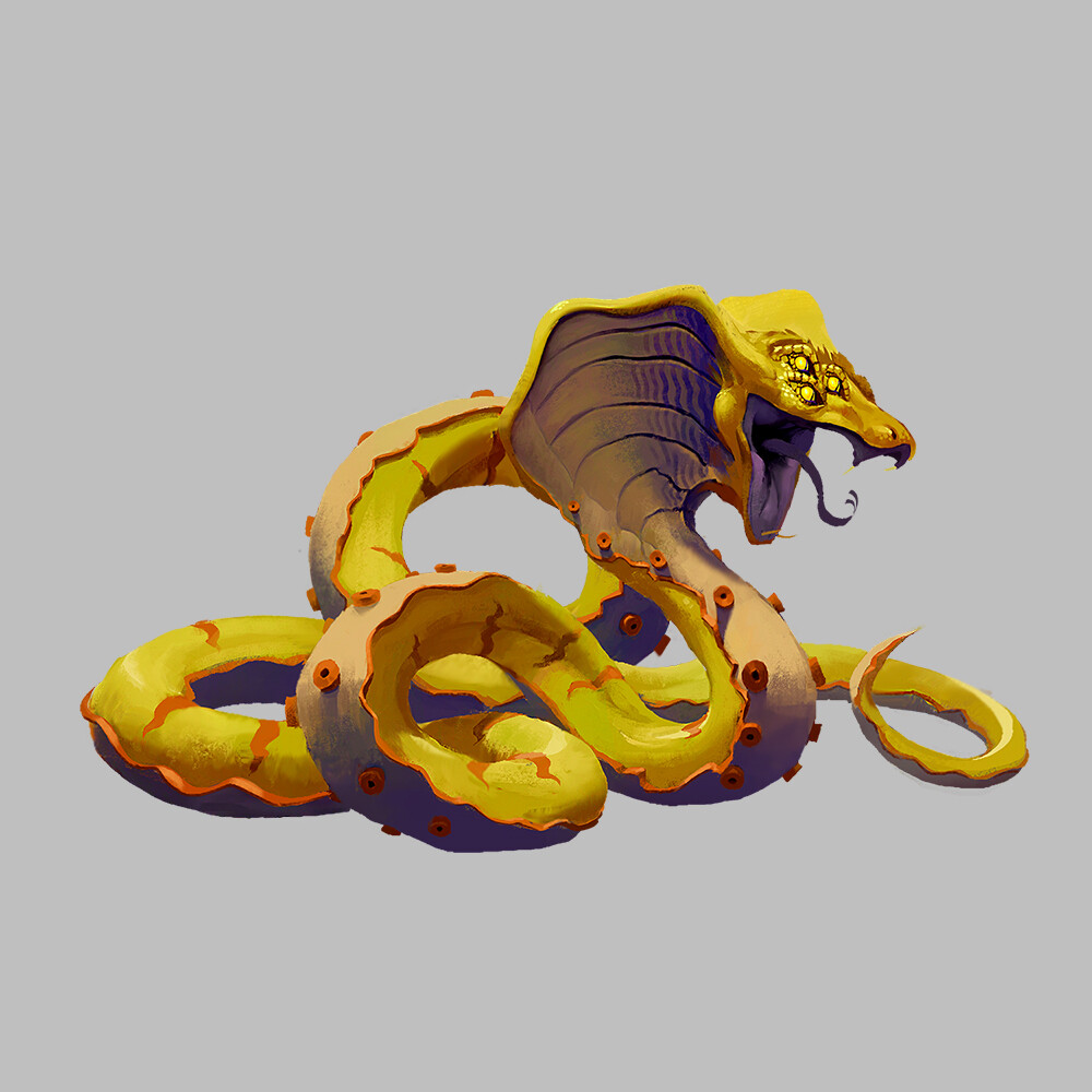 ArtStation - Snake Monster