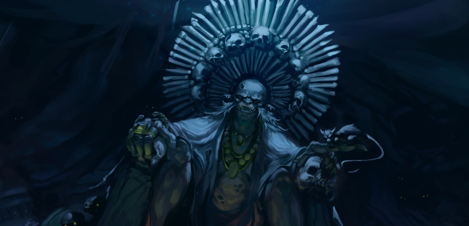 Martin Roca - Kaduk , Creature of the slavic mythology