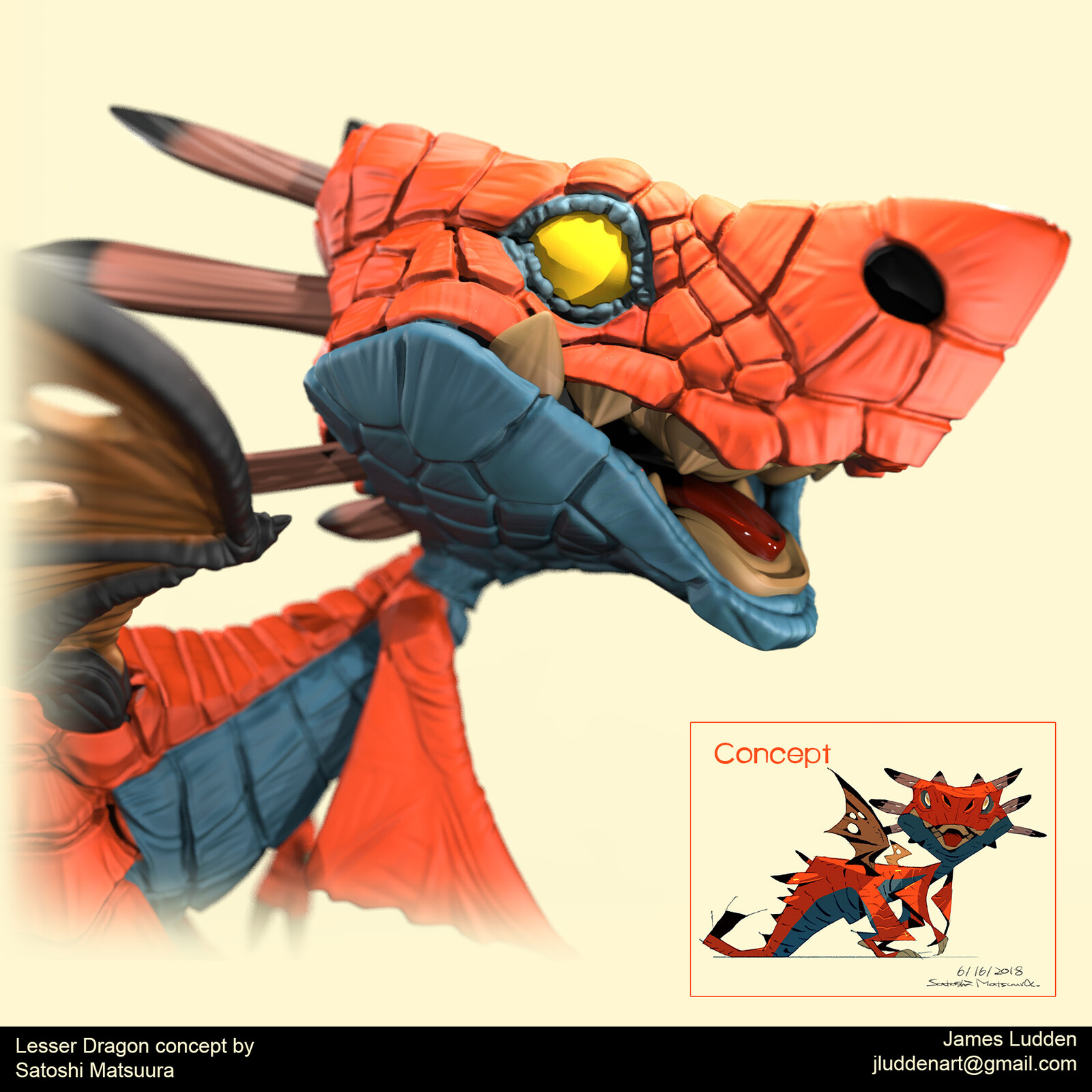 James Ludden - Lesser Dragon