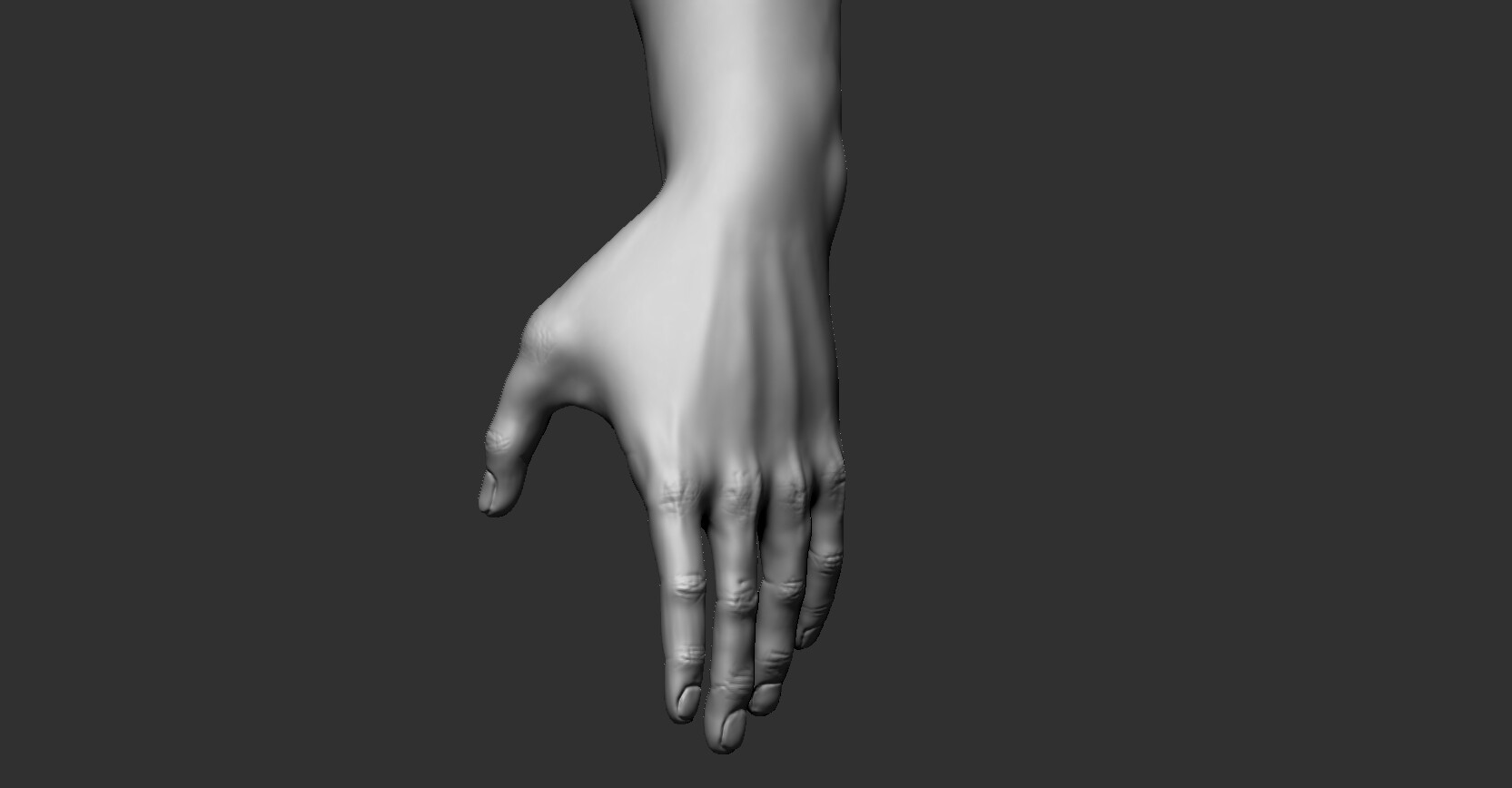 ArtStation - Hand Sculpting in zbrush with basic details