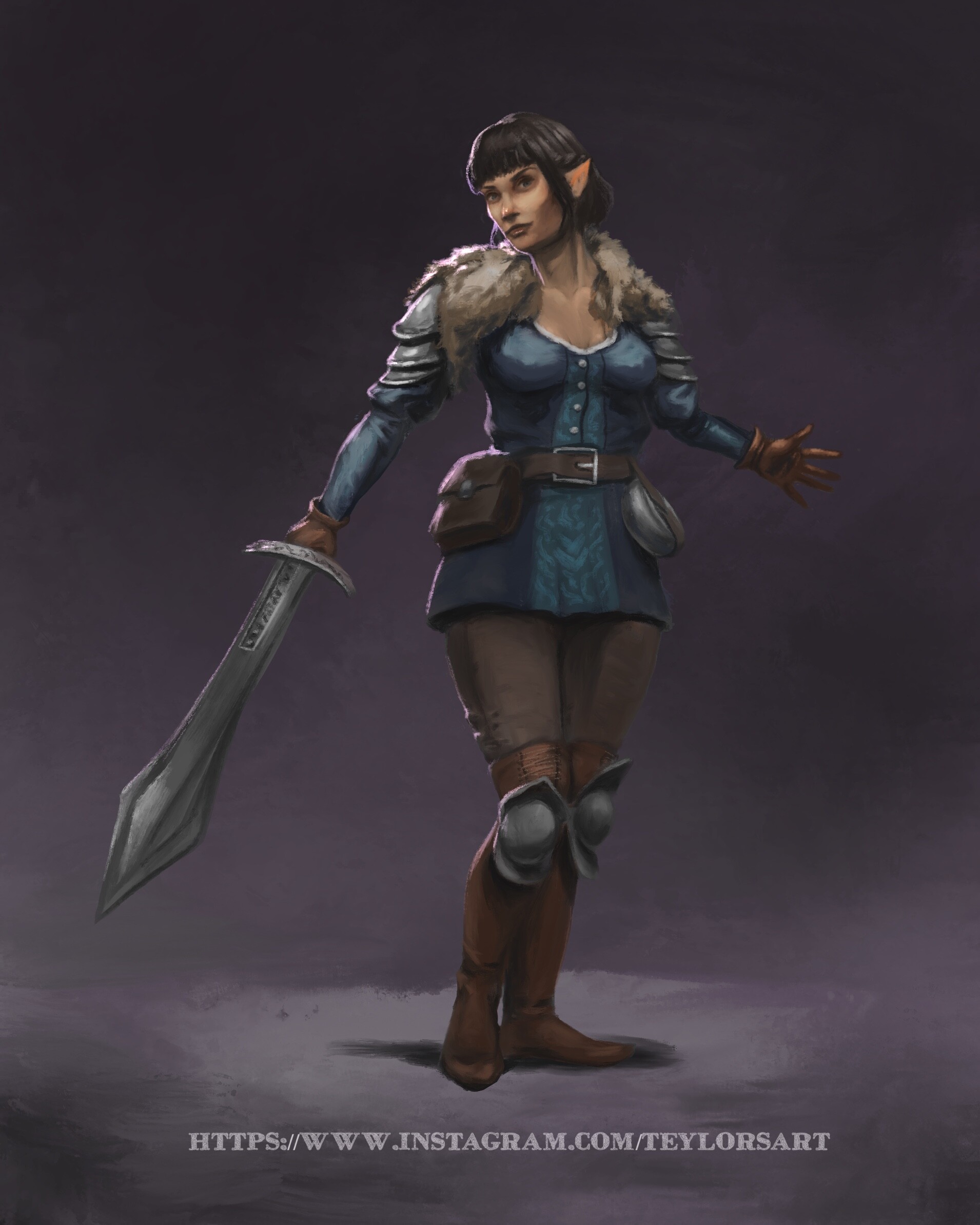 ArtStation - Evandra fanart (1 for all)