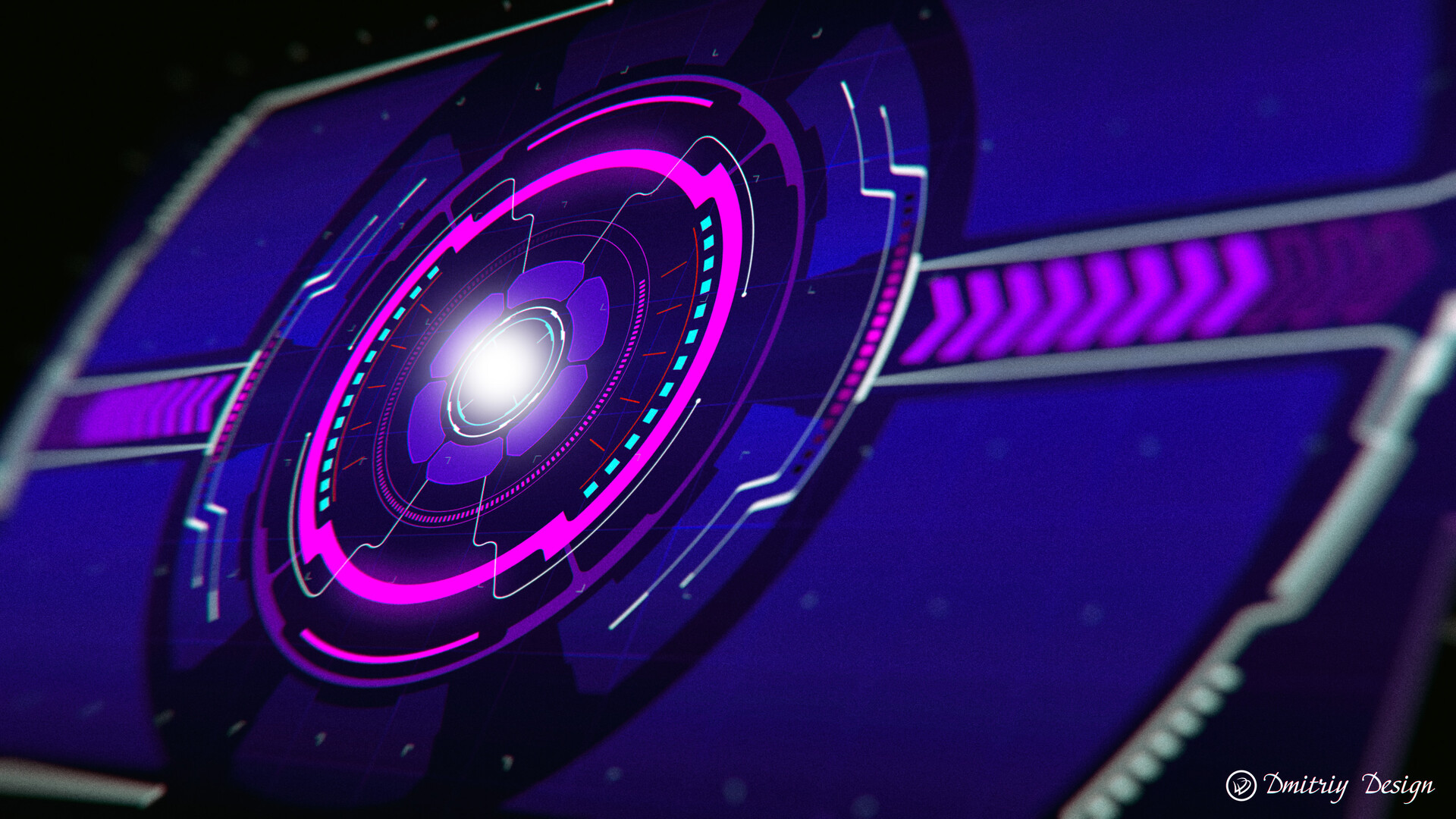 ArtStation - hud interface sci fi