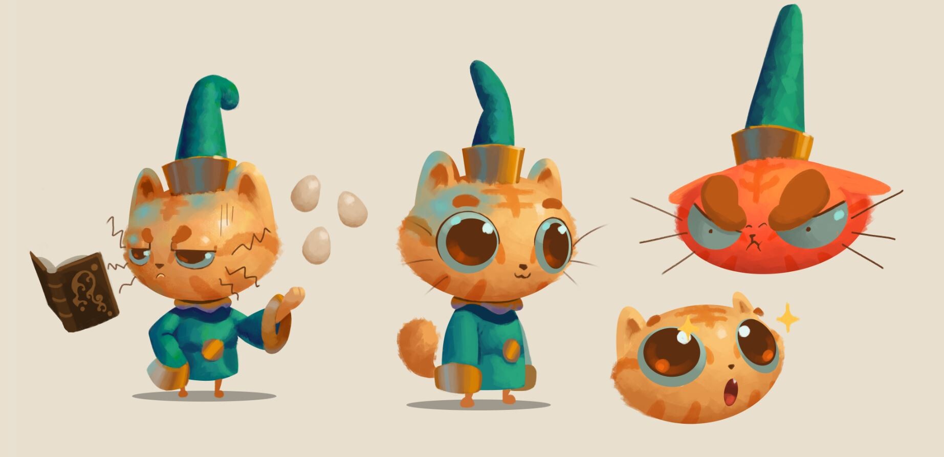 ArtStation - Mage cat