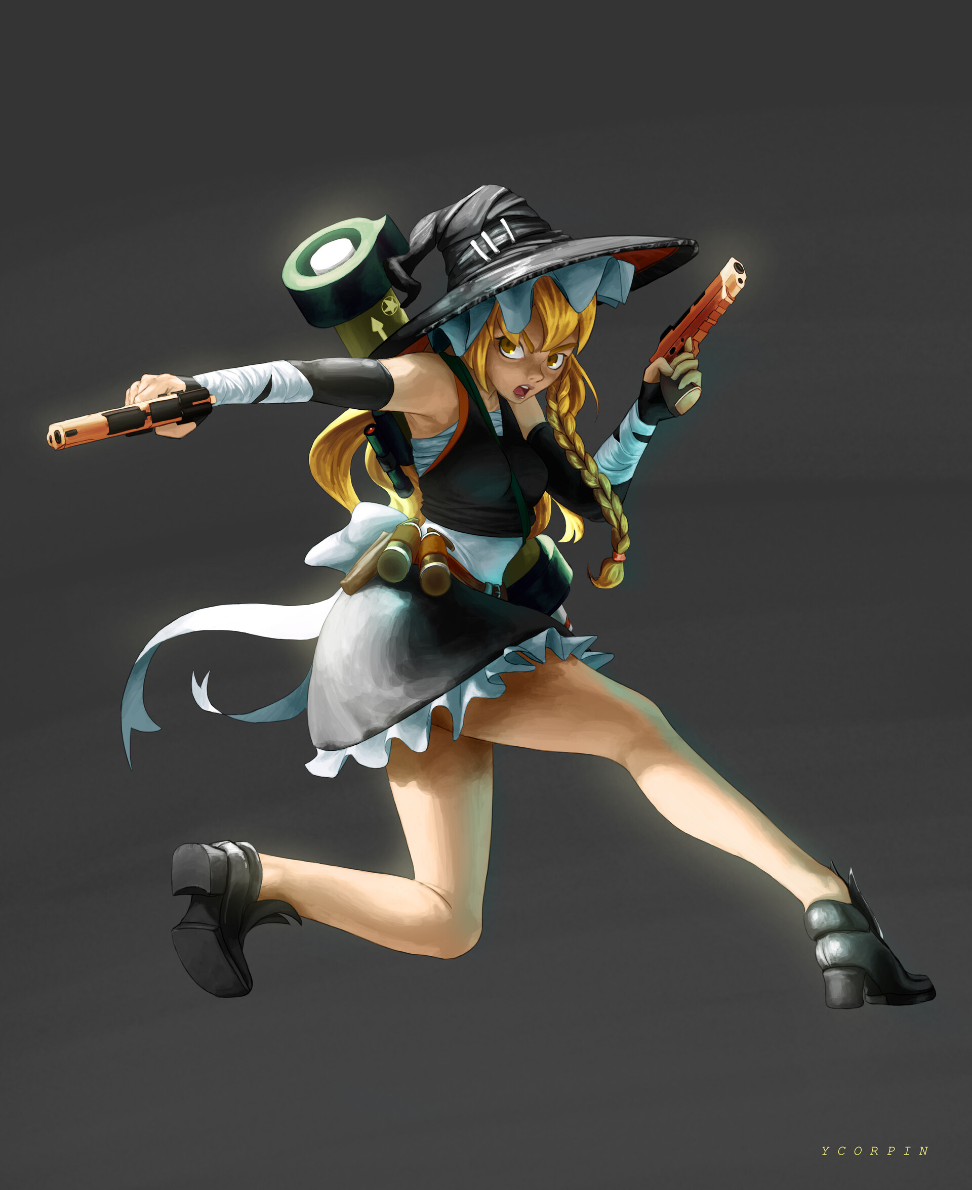ArtStation - Gunslinger Marisa