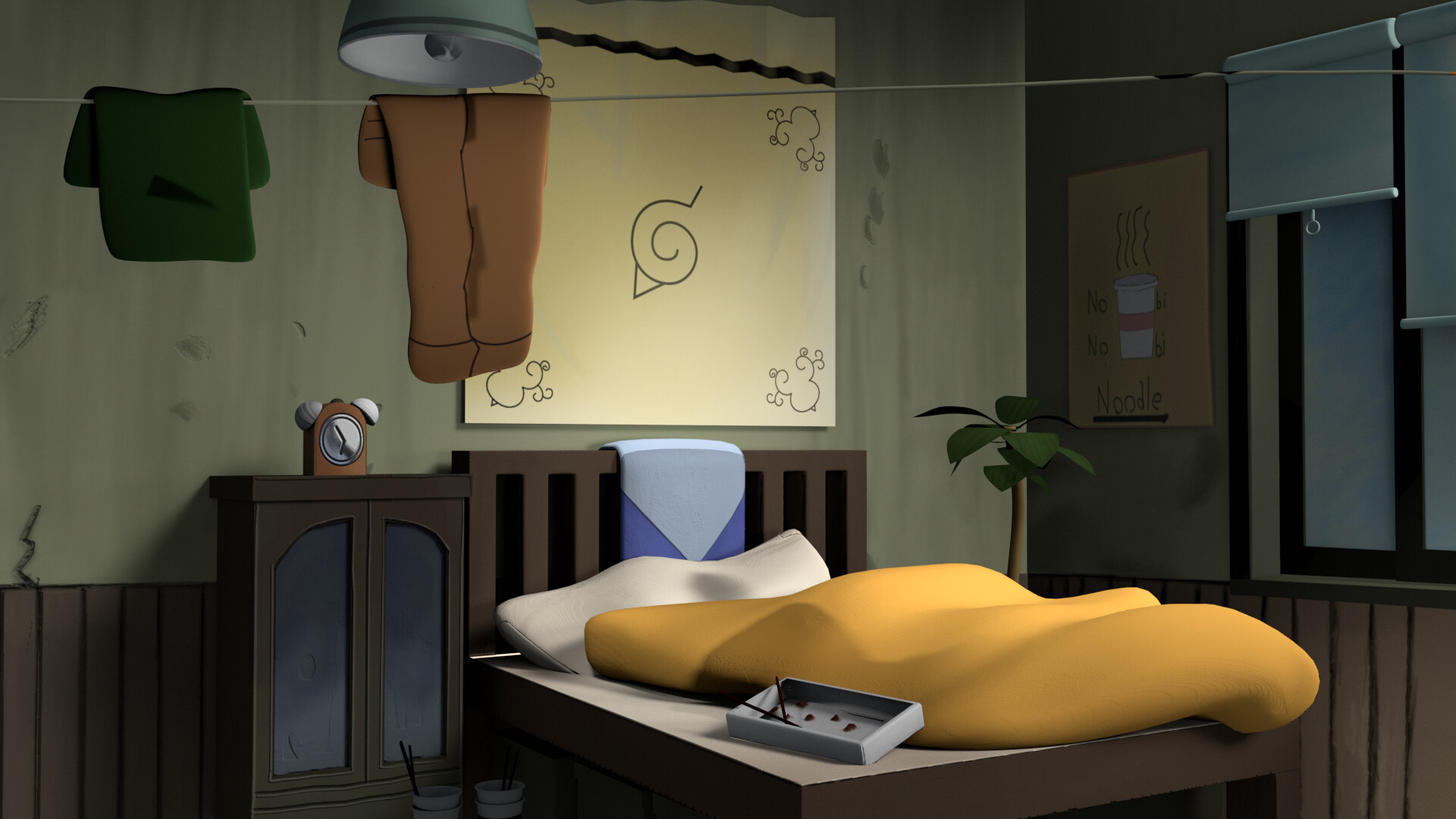 Jonas Fausto - 3D Naruto room