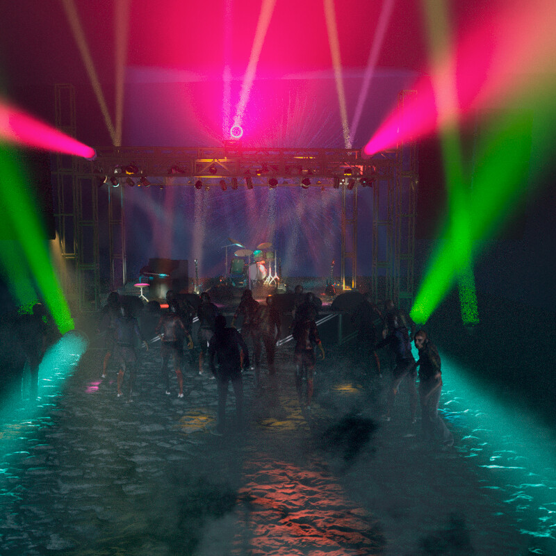 ArtStation - Zombie Concert