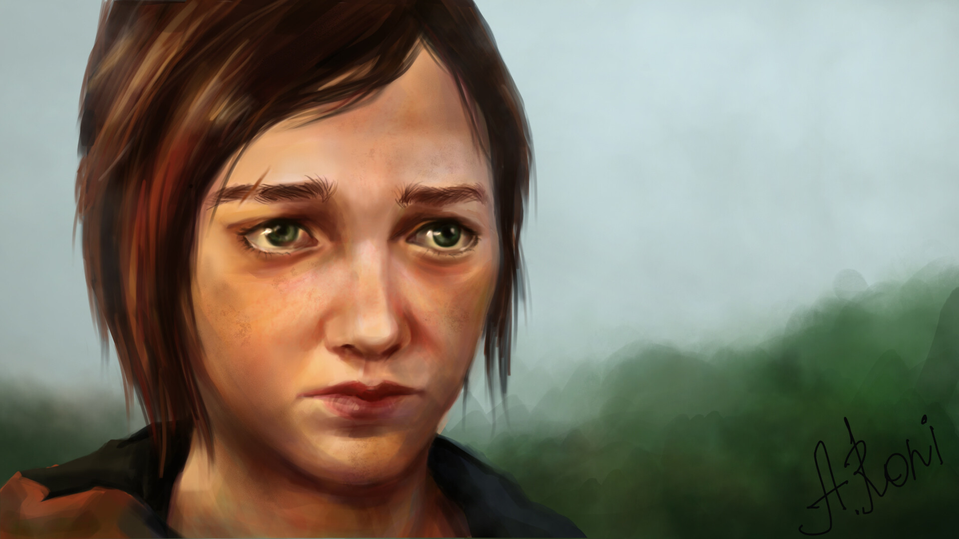 ArtStation - Ellie. The Last of Us