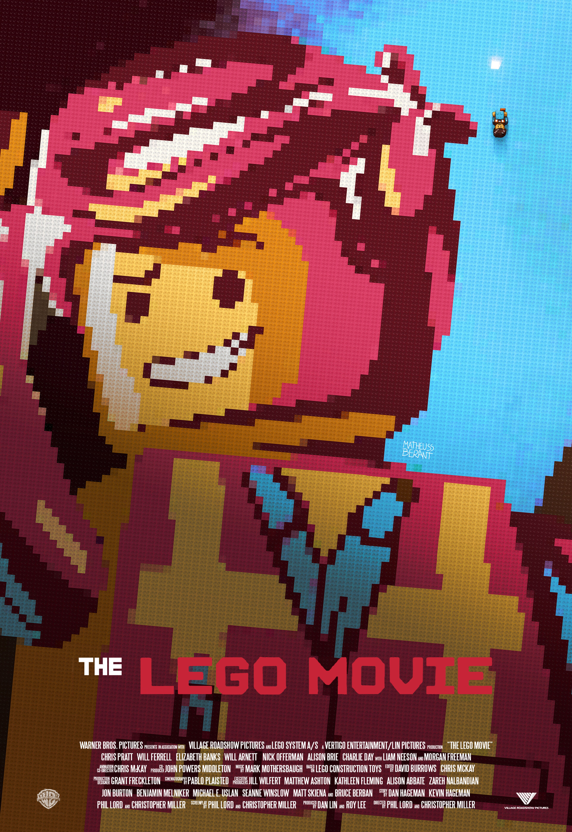 Lego Movie Cover Art
