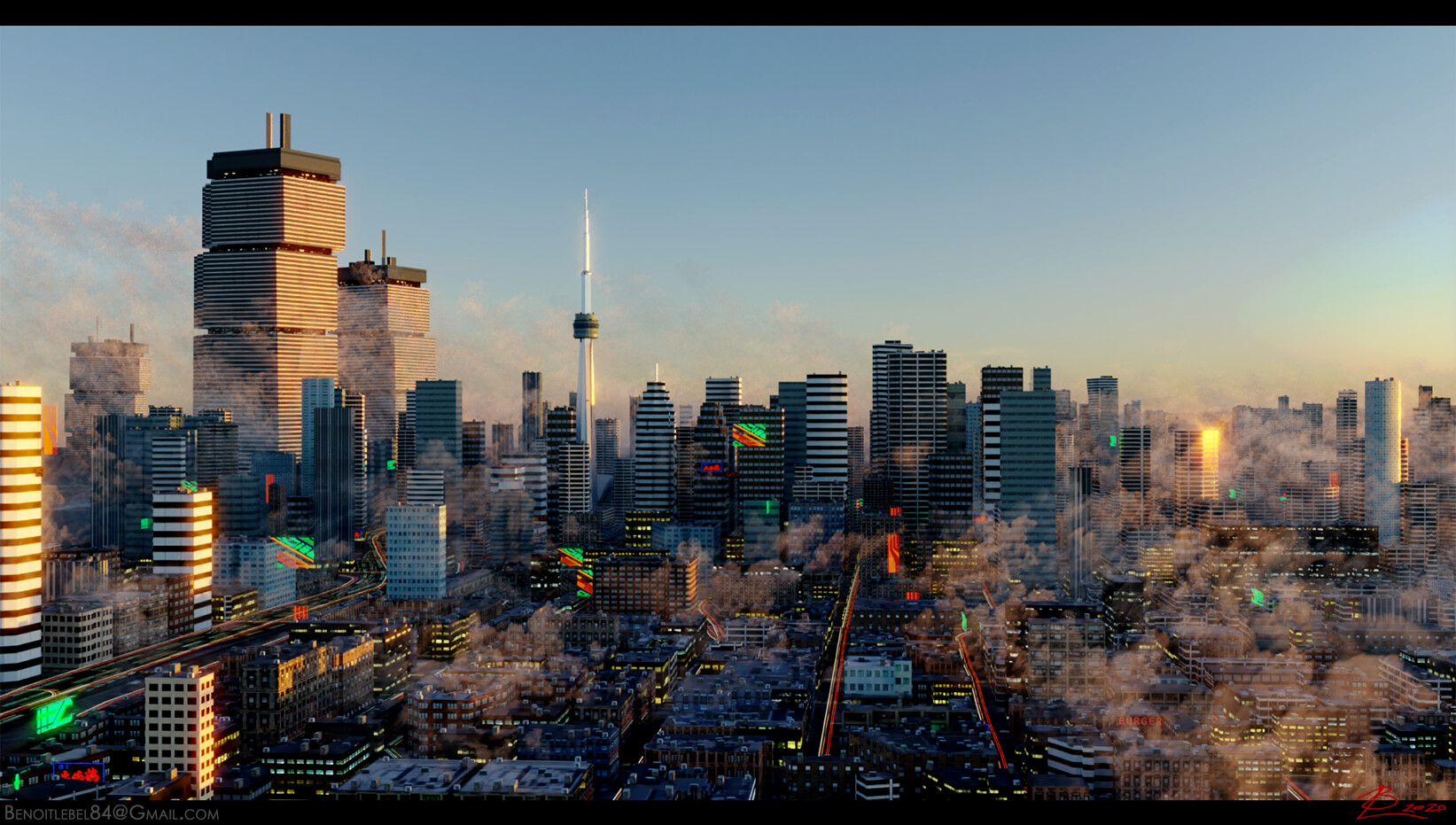ArtStation - Neo Toronto, Benoit Lebel