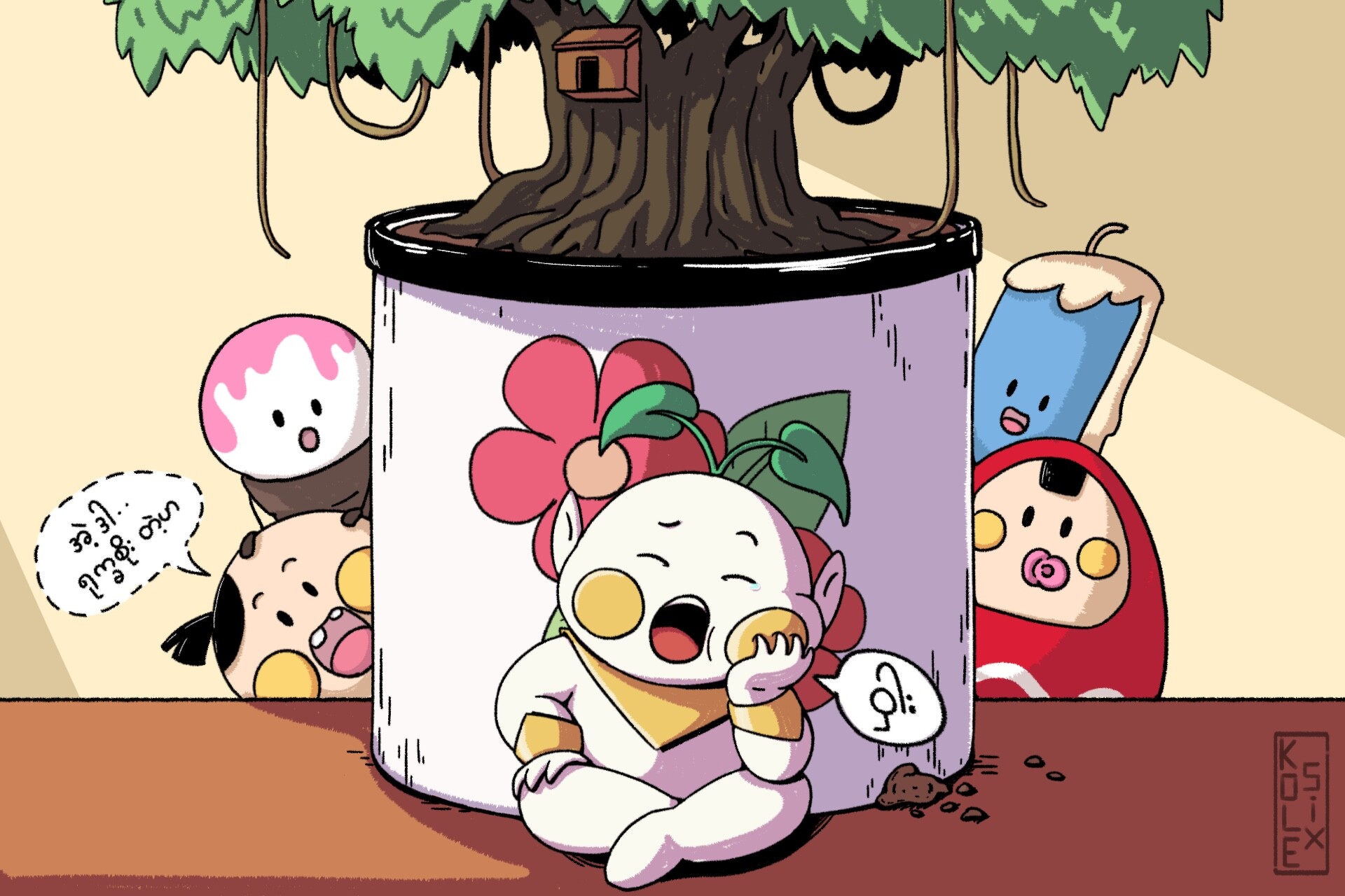 ArtStation - "Noe Noe & Yogasoe" comic (Fan-art)