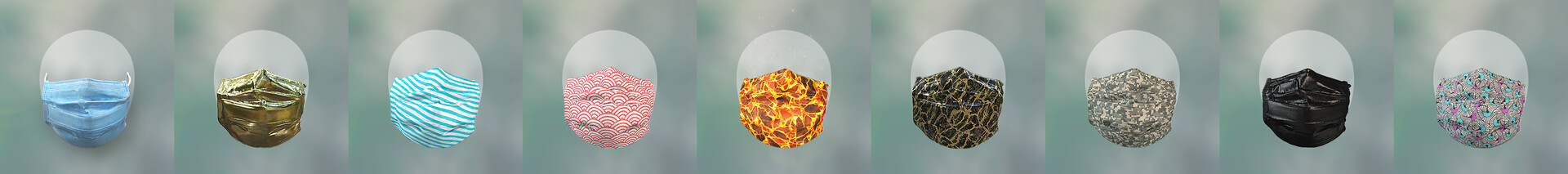 Aaron Bookout - Face Mask - AR