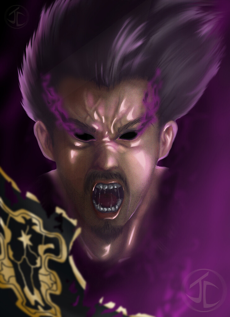 ArtStation - Yami Sukehiro (Black Clover)